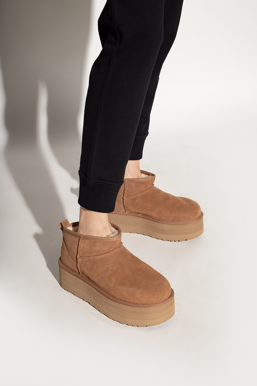 UGG Ugg W Classic Ultra Mini Platform Chestnut Ubicaciondepersonas